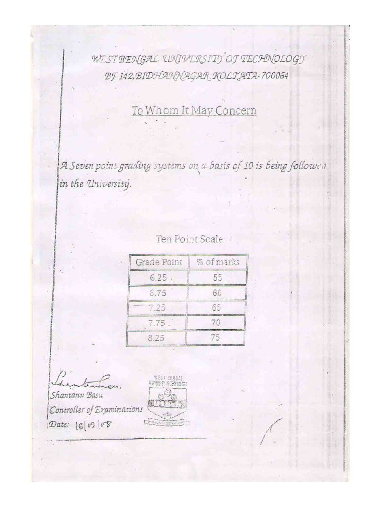 Conversion WBUT | PDF