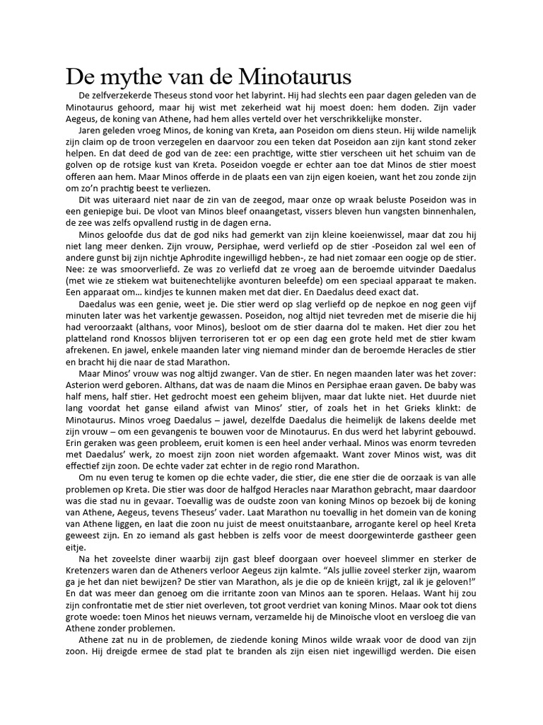 Minotaurus | PDF