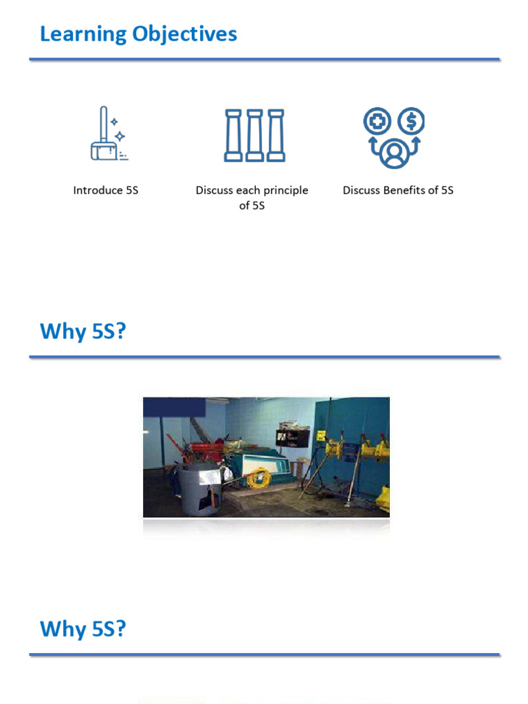 5S Intro | PDF | Lean Manufacturing | Business