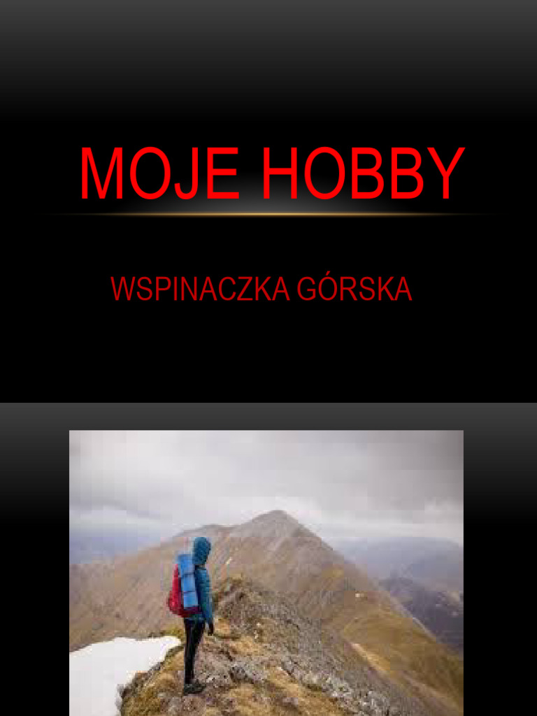 Moje Hobby | PDF