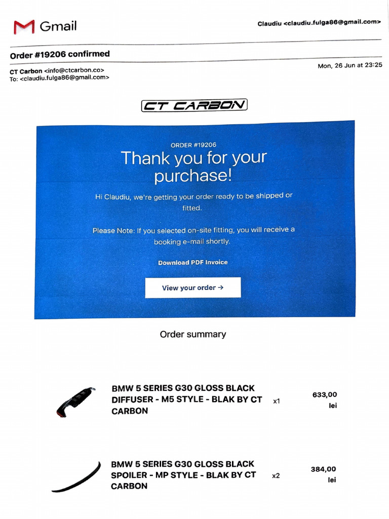 Proof of Purchase | PDF