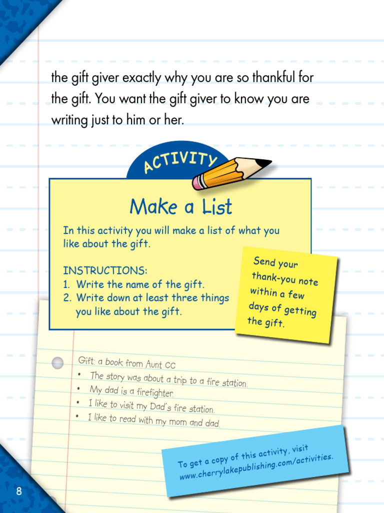 Writing - Thank You Note | PDF | Graphic Design | Printing