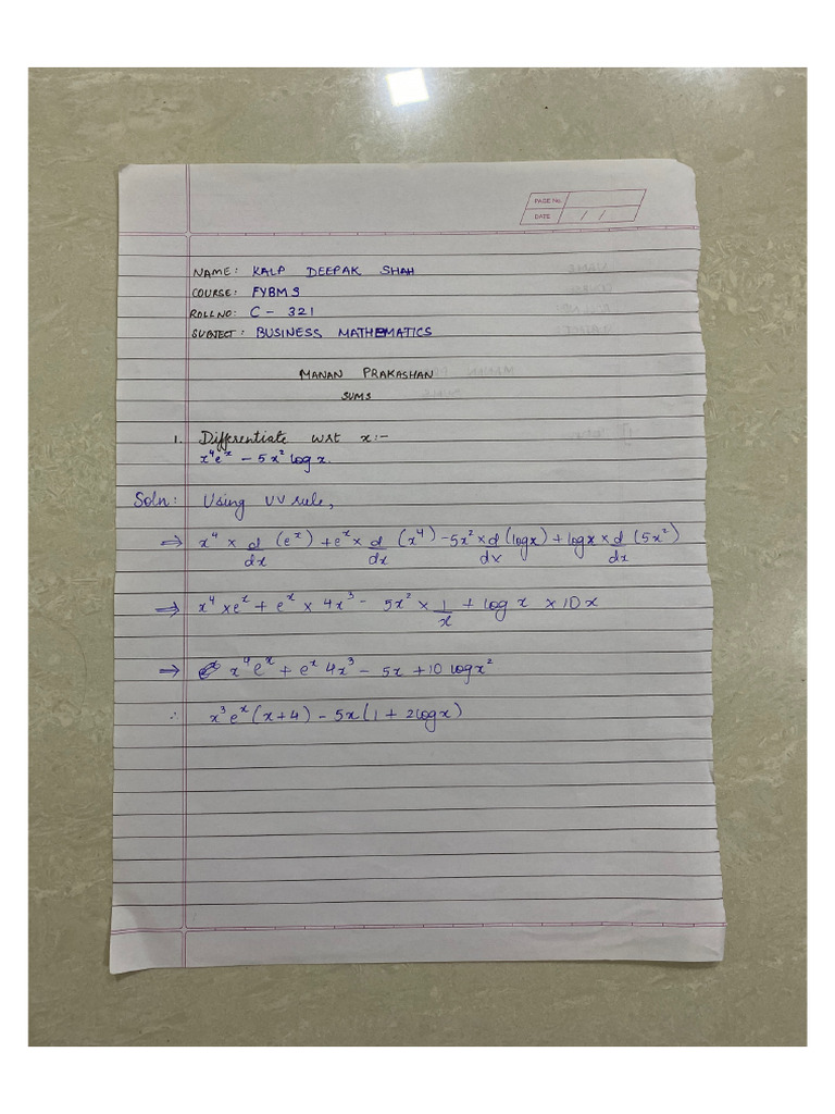 Business Mathematics | PDF