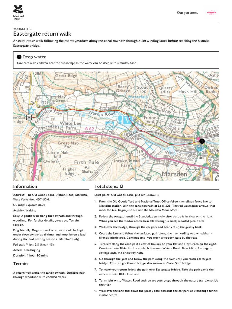 Eastergate Bridge Walking Route | PDF | Trail | Transport Infrastructure