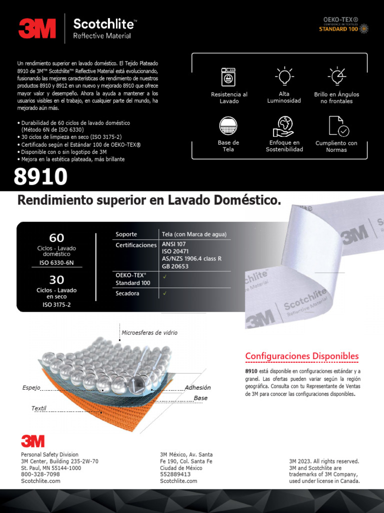 Ficha Tecnica-Cinta 3m | PDF