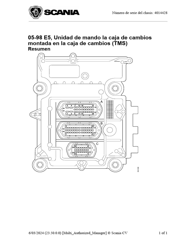 e5 Modulo de Opticruise Ppines | PDF
