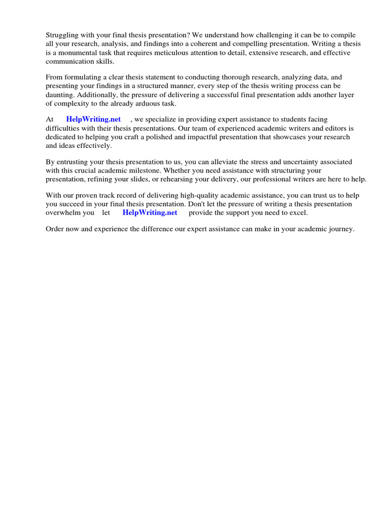 Final Thesis Presentation Sample | PDF | Thesis | Wavelet