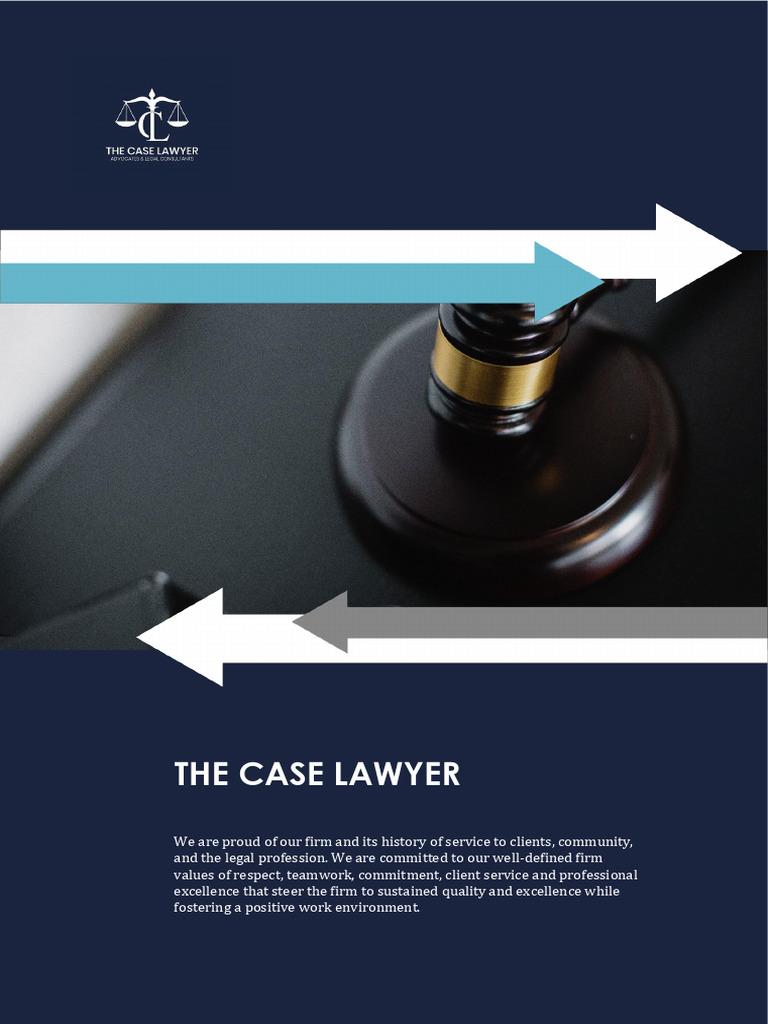Corporate Law Firm Profile | PDF | Intellectual Property | Lawyer