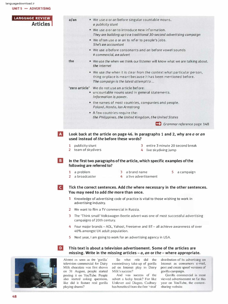 Grammar Articles | PDF | Linguistics | Human Communication