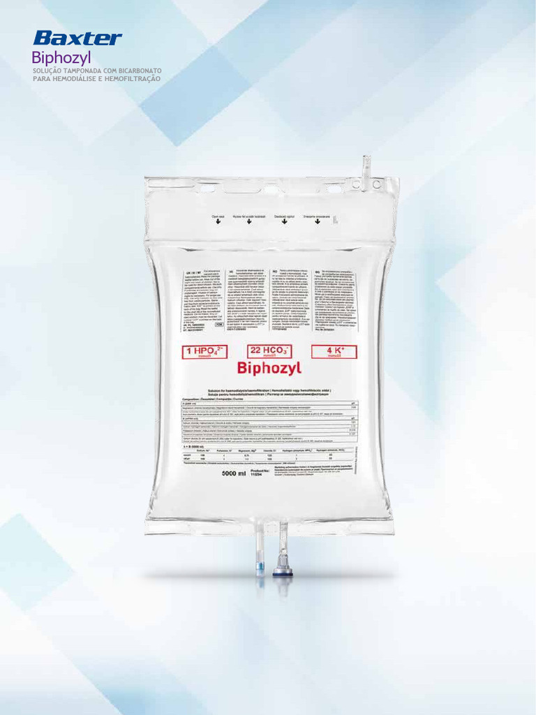 48708a Biphozyl Spec Sheet Port | PDF | Hemodiálise | Química