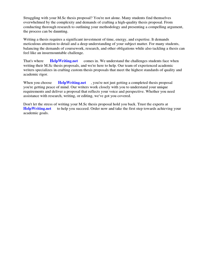 M.SC Thesis Proposal | PDF | Thesis | Mathematical Optimization