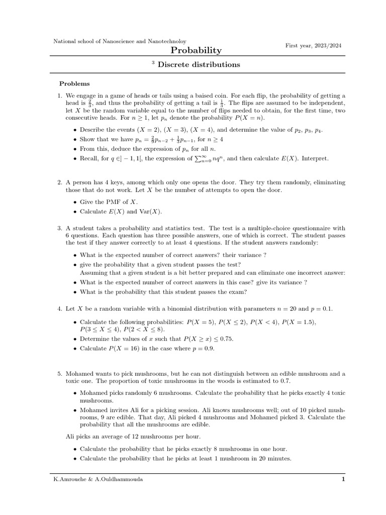 Serie Proba 3 Pdf Variance Statistical Models