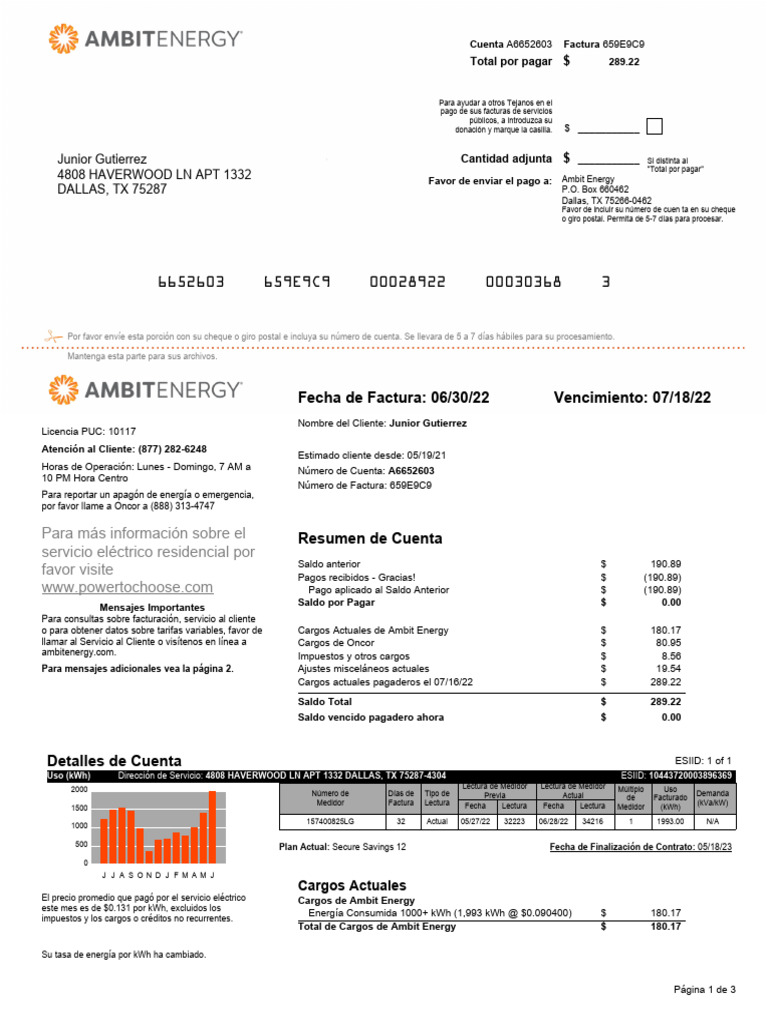 Ambit Bill | PDF