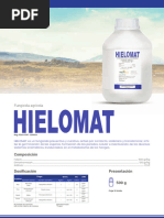 Ficha Técnica del Herbicida Velfosato | PDF | Absorción (Química) | Agua