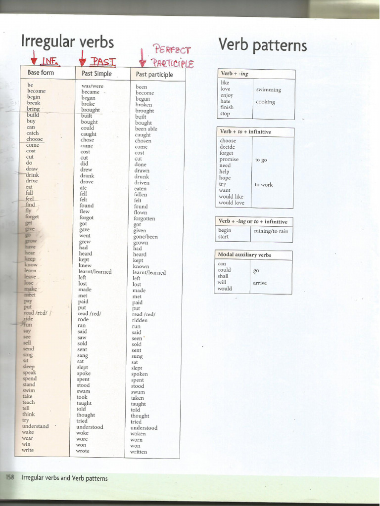 List of Verbs | PDF
