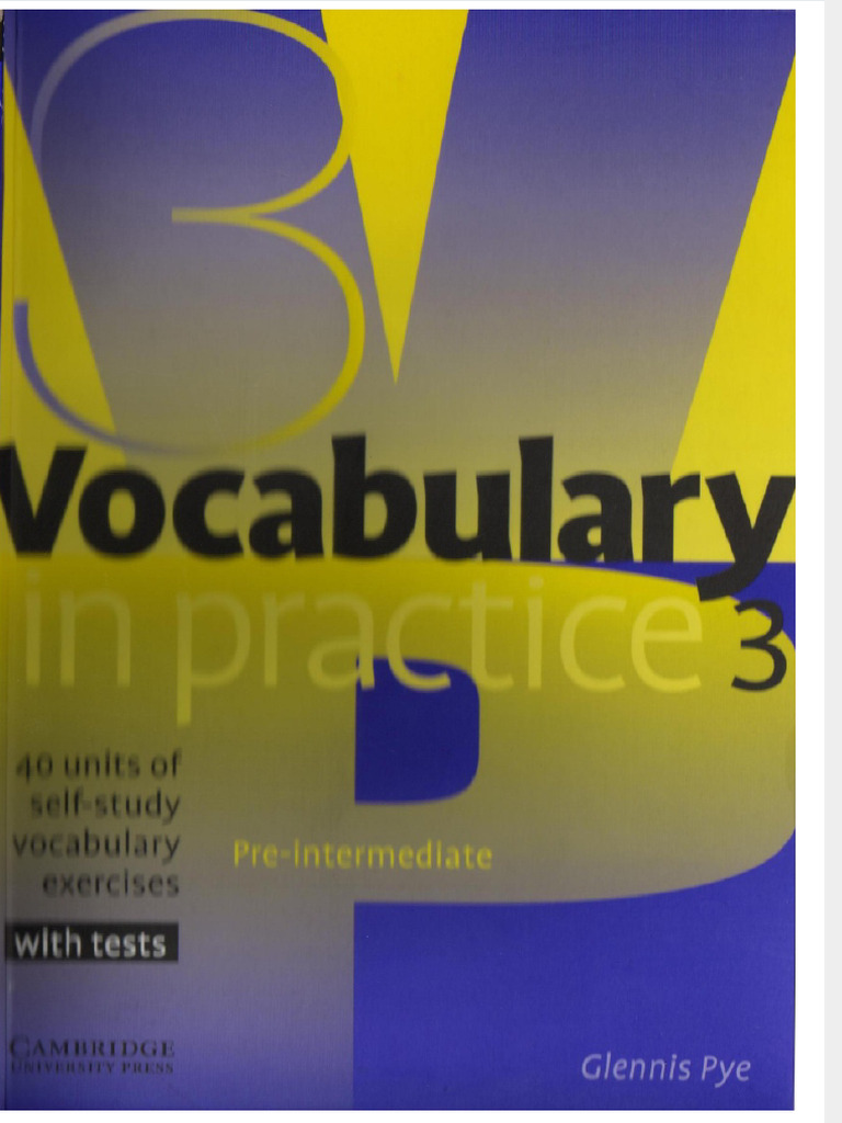 Dokumen - Tips Vocabulary in Practice 3 Pre Intermediate | PDF | Science & Mathematics