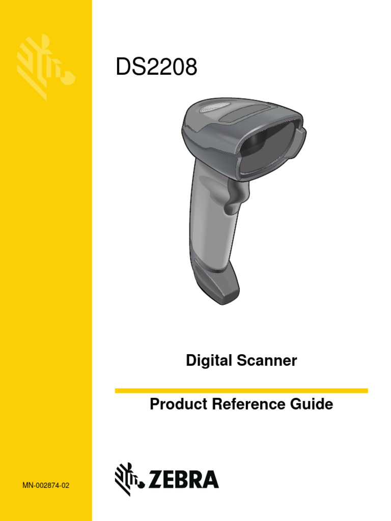 Ds 2208 | PDF | Universal Product Code | Barcode