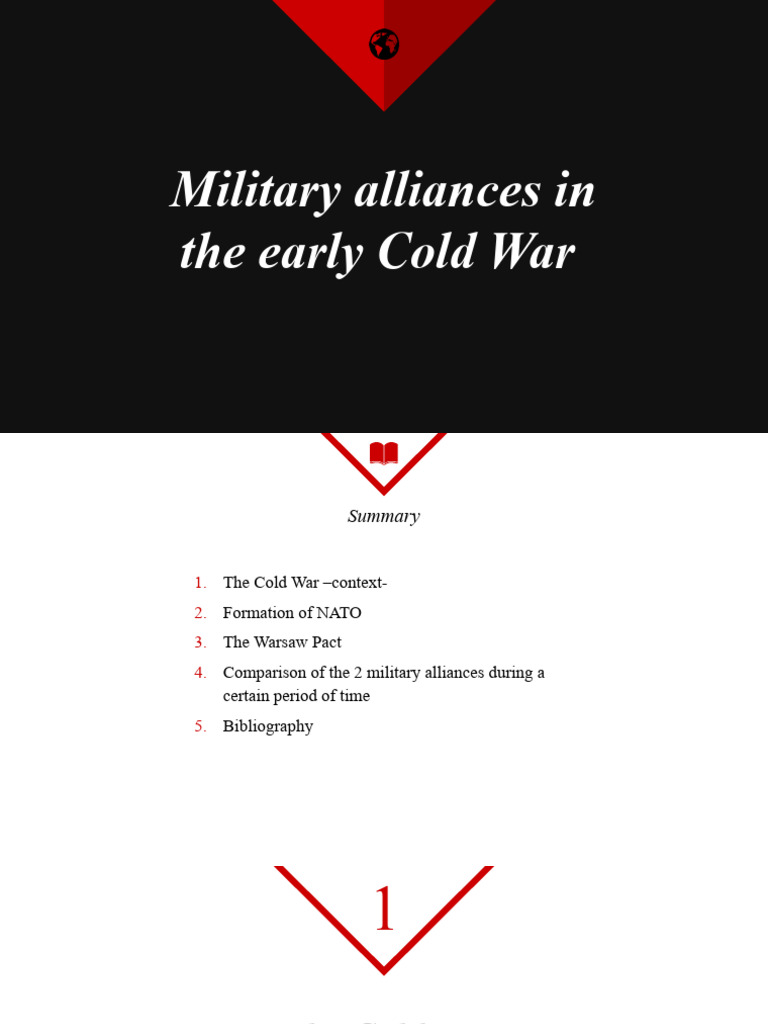 Military Alliances in The Early Cold War | PDF | Cold War | Warsaw Pact