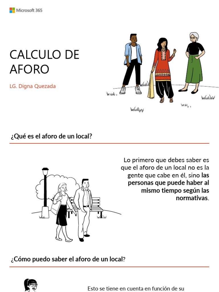 Calculo de Aforo | PDF