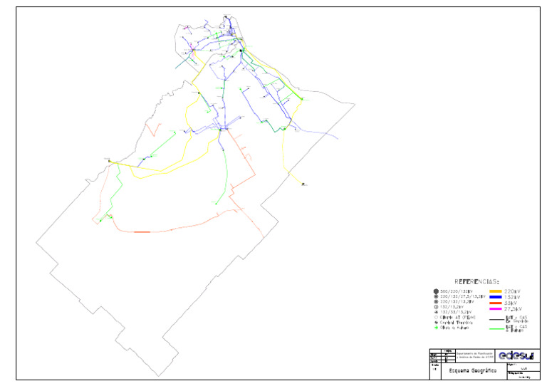 2c - Esquema Geográfico EDESUR | PDF