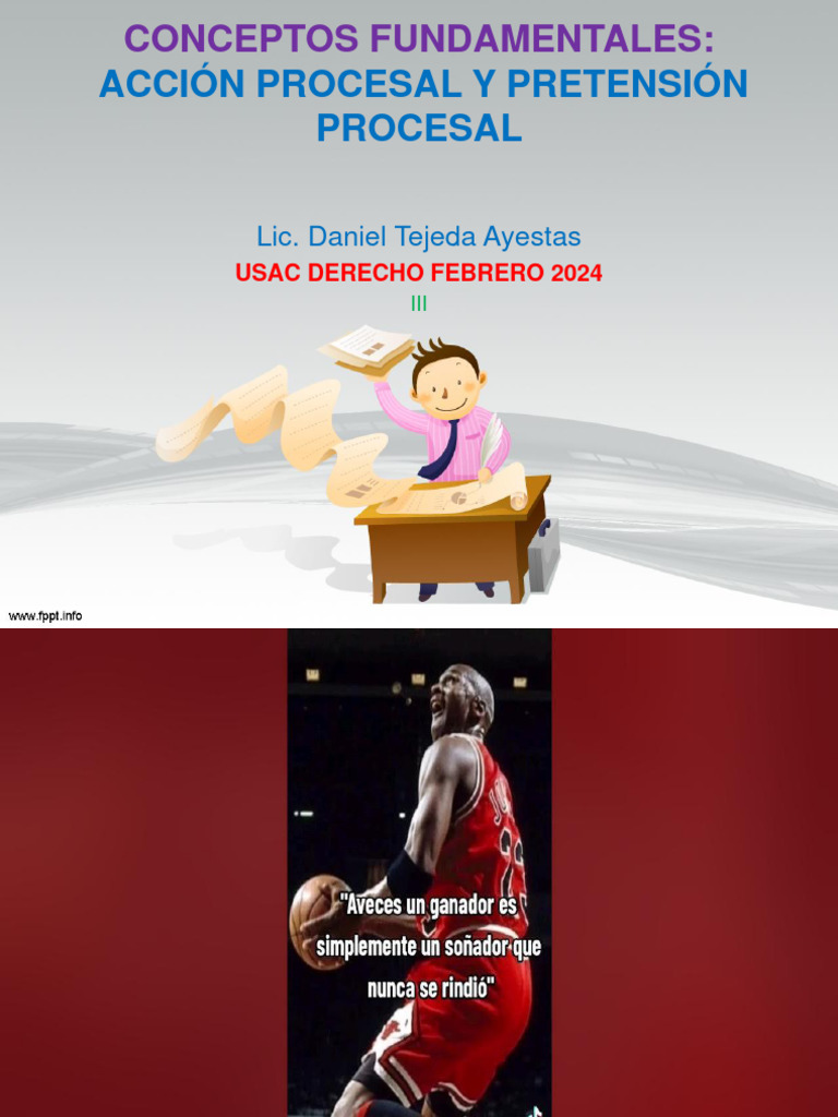 3 Accion Procesal y Pretension Procesal 2024 | PDF | Ley procesal ...