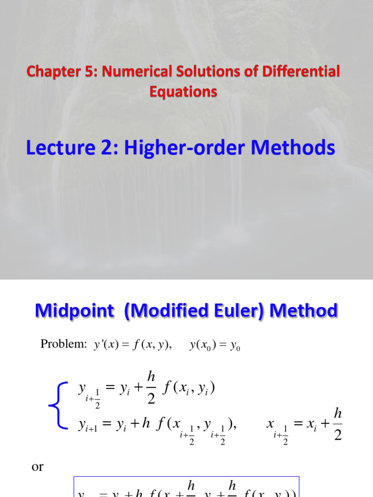 MAFE208IU-L12 ODEs Part2 | PDF | Mathematical Objects | Calculus