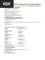 FISPQ-Scott Spray 400ml | PDF | Primeiros socorros | Queimadura