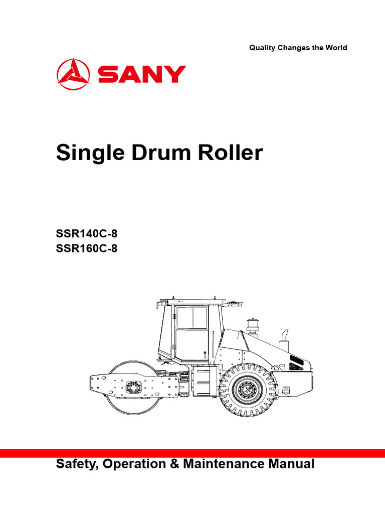 SSR 160 Operation & Maintenance Manual | PDF