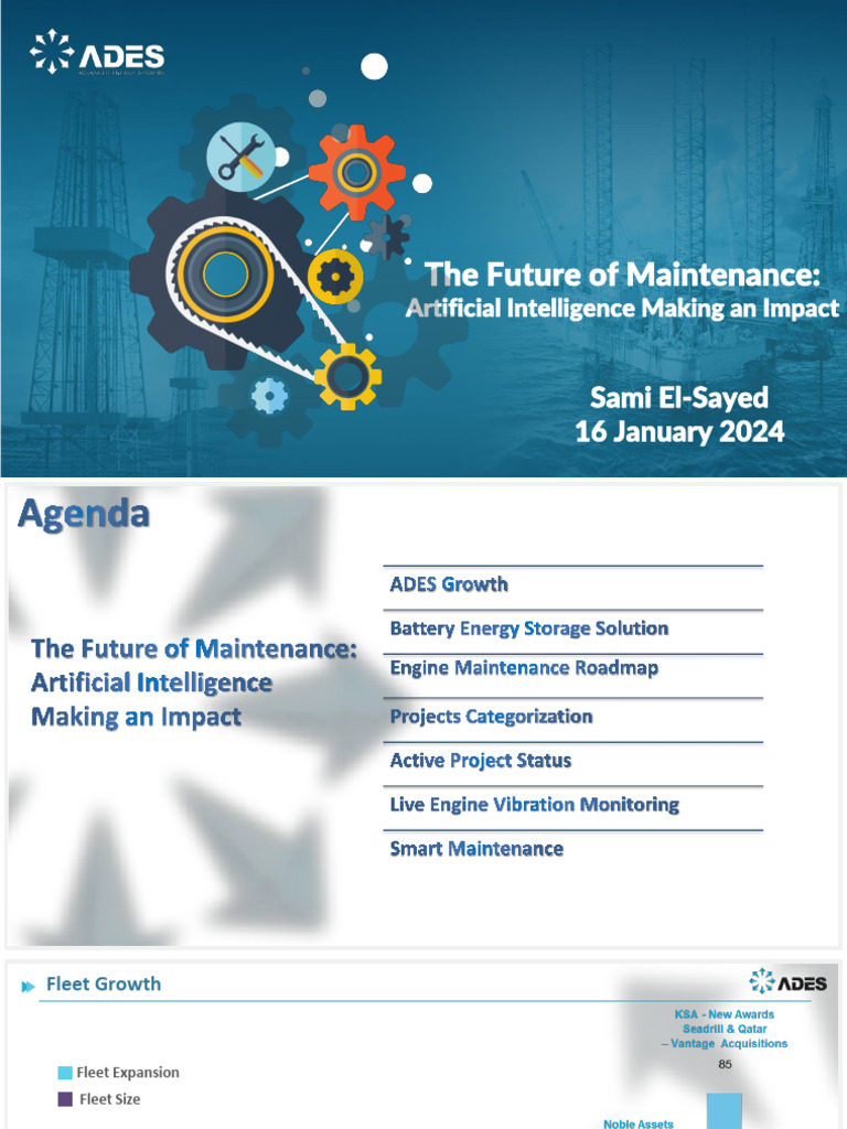 8. Future of Maintenance - AI Making an Impact_Dr. Sami El-Sayed | PDF ...