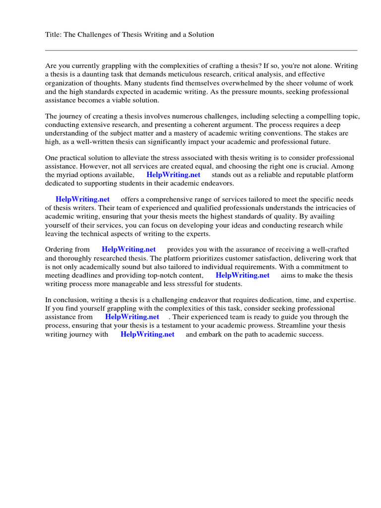 Thesis Worksheet PDF | PDF | Essays | Thesis