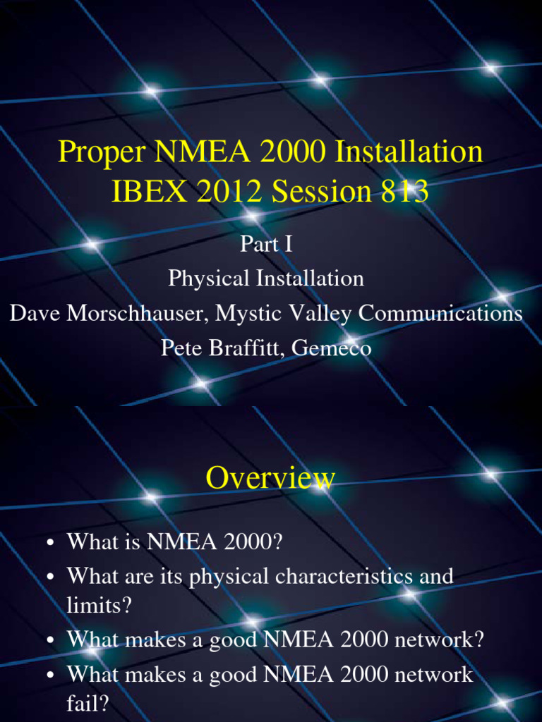 2012 Ibex Full Nmea Installation | PDF | Computing | Computer Engineering