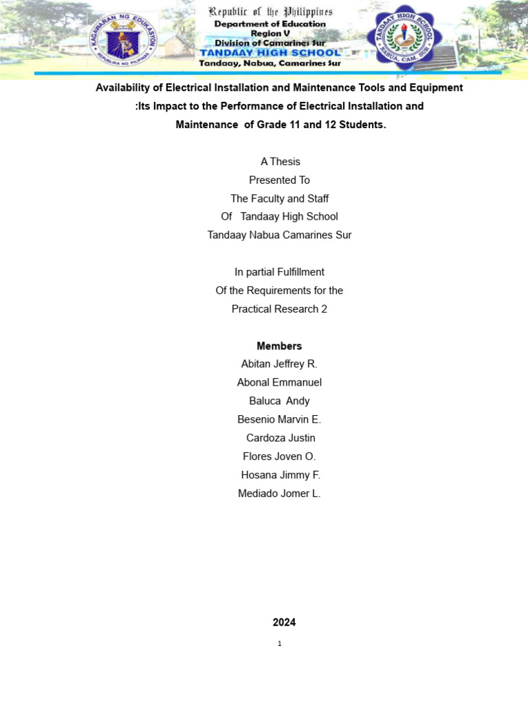 Edit For Thesis Final 1 | PDF