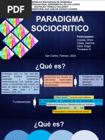 Definición Del Paradigma Sociocrítico | PDF | Conocimiento | Paradigma
