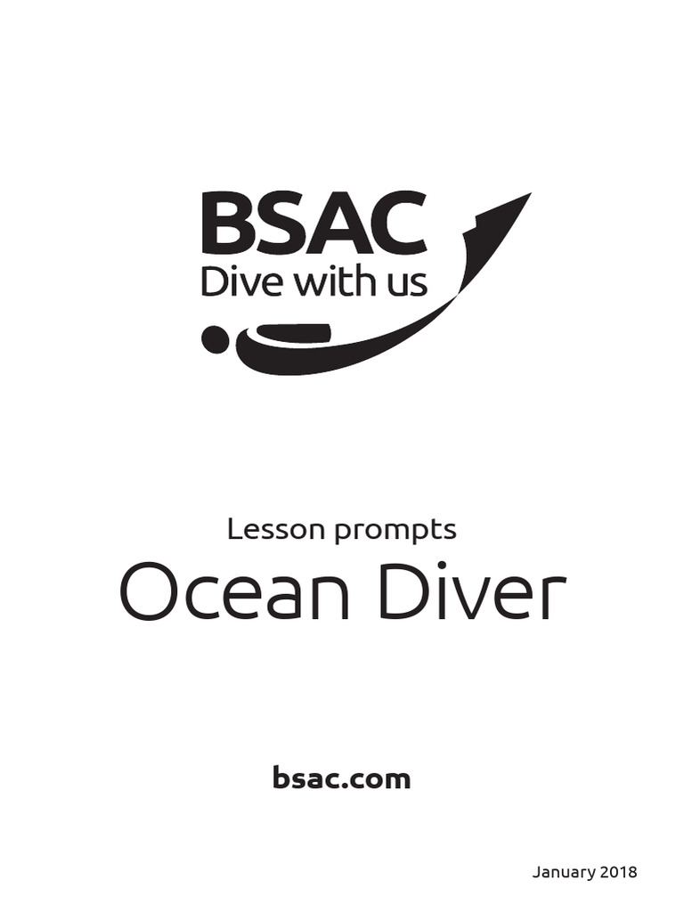 BSAC Ocean Diver Lesson Plans | PDF | Scuba Diving | Snorkeling