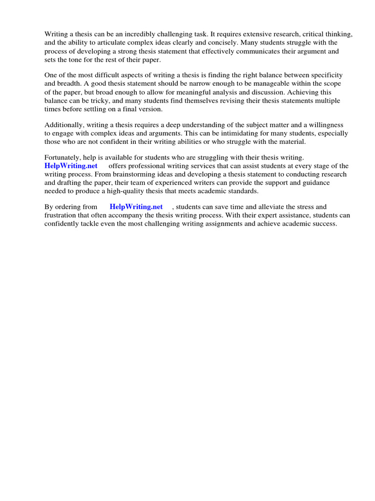 How To Write A Good AP Lang Thesis | PDF | Essays | Rhetoric