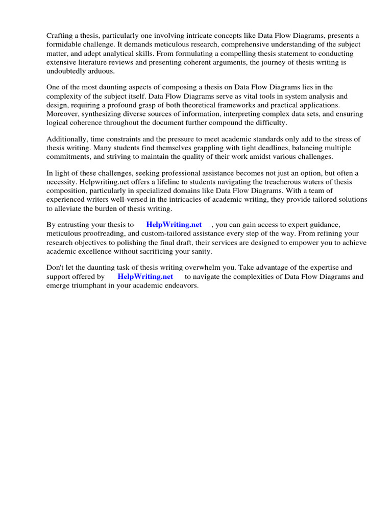 Thesis Data Flow Diagram | PDF