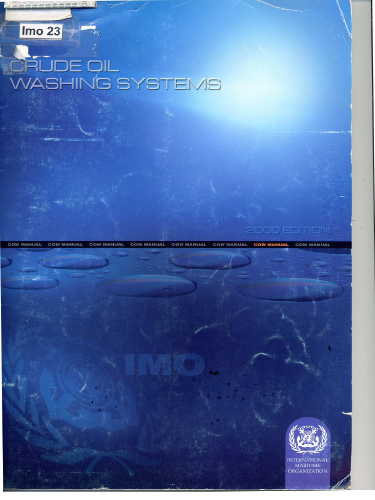 Crude Oil Washing Systems | PDF