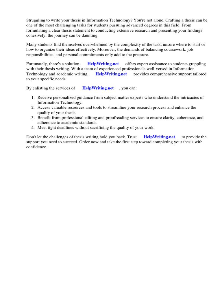 Thesis Titles Examples Information Technology | PDF | Thesis | Doctor ...