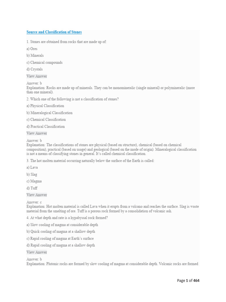 Basic Civil Engineering | PDF | Rock (Geology) | Cement Basic Civil Engineering | PDF | Rock (Geology) | Cement