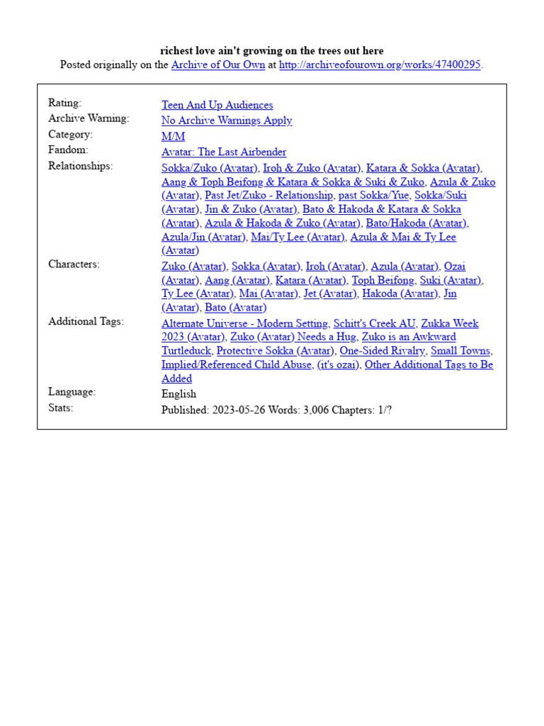 richest_love_aint | PDF