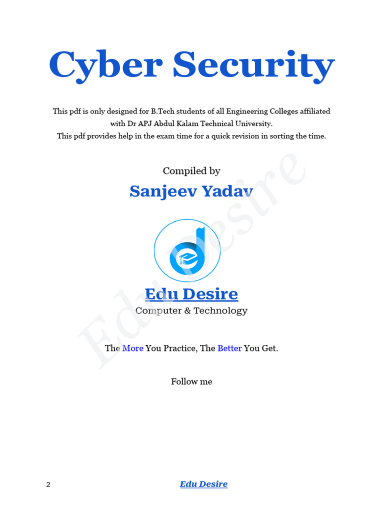 1702373293494cyber Security Notes | PDF