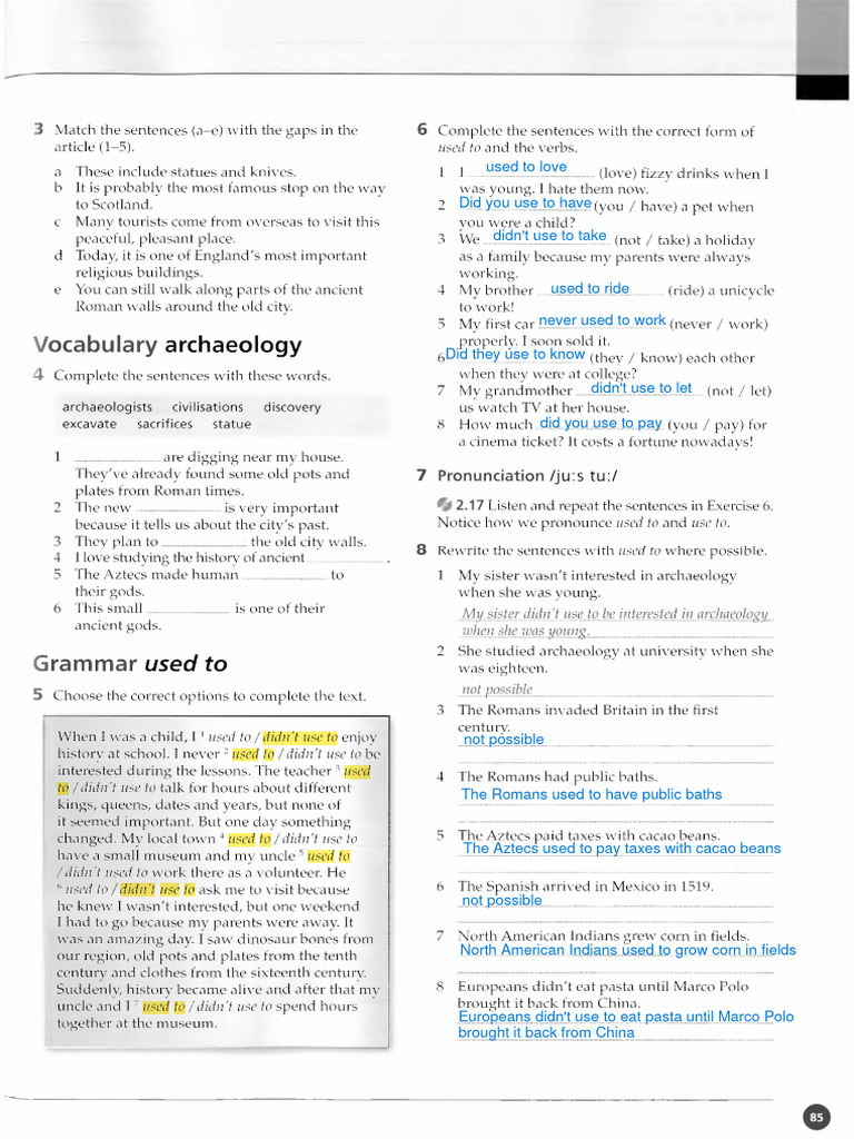 Unit 11 Wb Pdf Linguistics