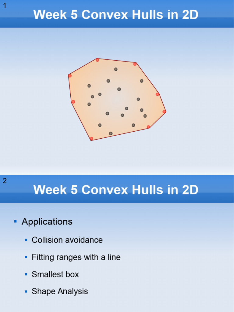 Lecture 14 | PDF | Convex Set | Time Complexity