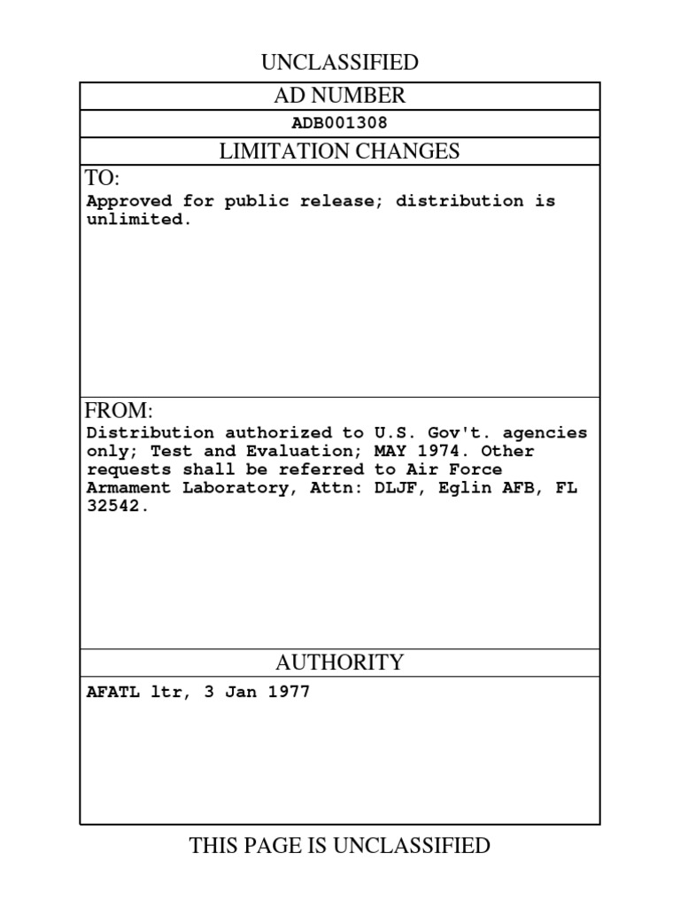 FZU-32/B Bomb Fuze Initiator Overview | PDF | Electrical Connector ...