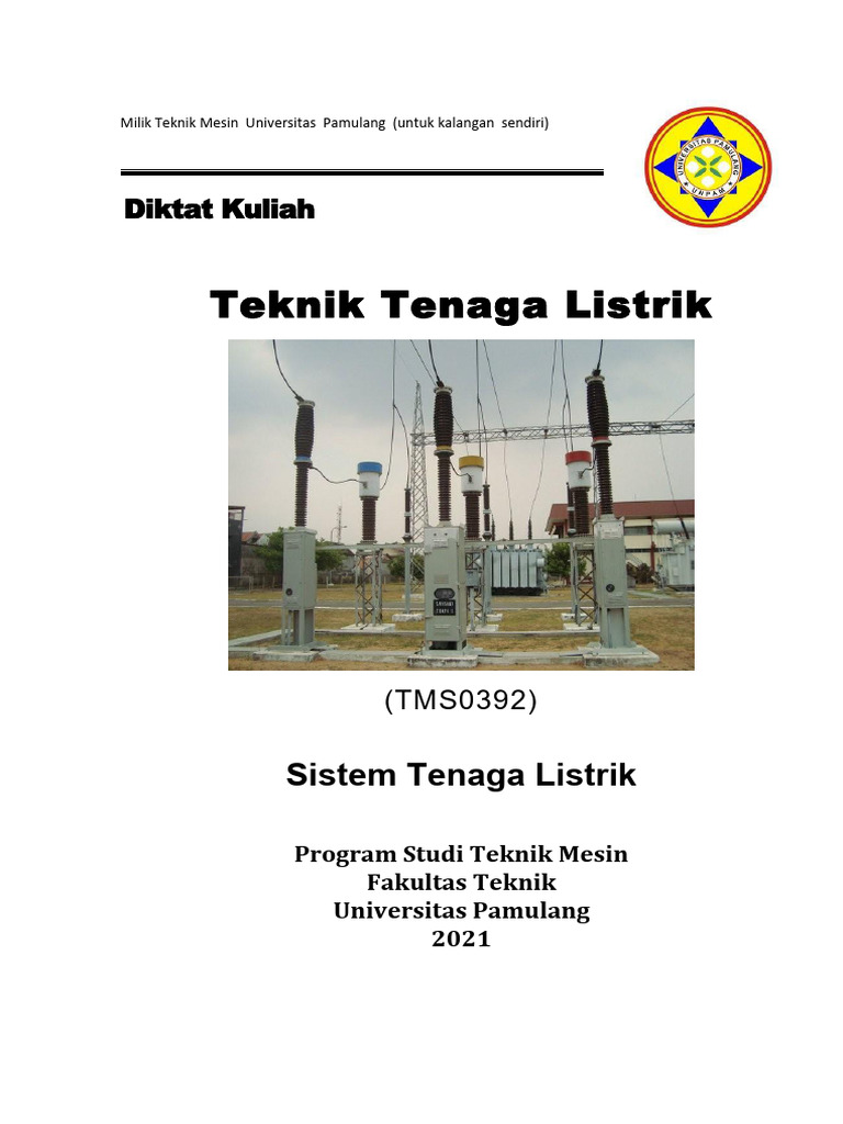 P01-TTL Sistem Tenaga Listrik | PDF