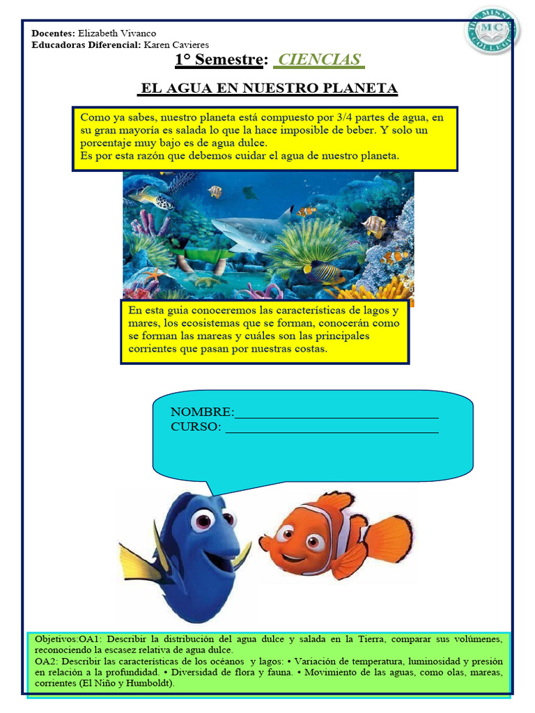 Guia Agua | PDF | Agua | Océanos