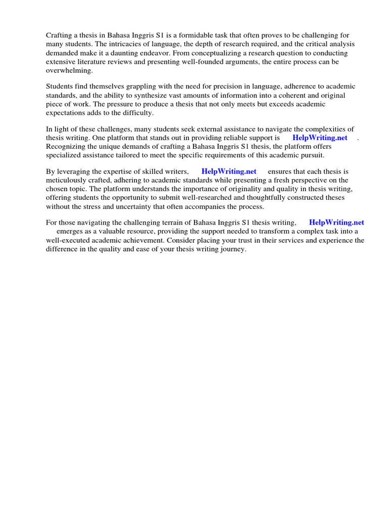 Thesis Bahasa Inggris s1 | PDF | Science
