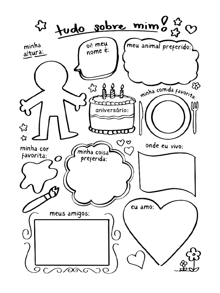 Tudo Sobre Mim - Infantil | PDF