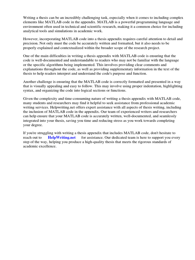 Thesis Appendix Matlab Code | PDF | Mathematical Optimization | Thesis