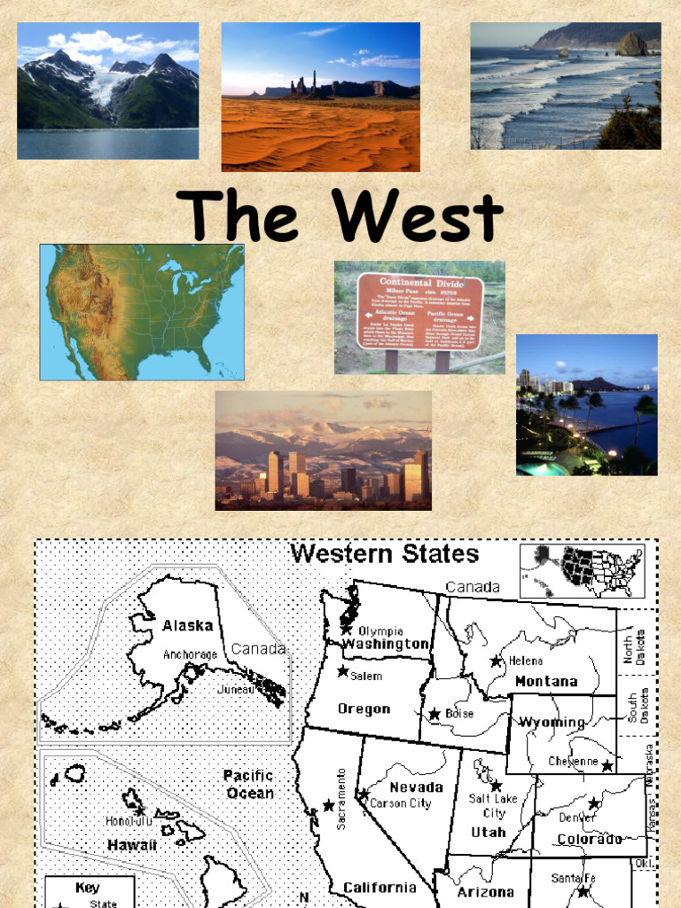 The West | PDF | Western United States | Mountain States